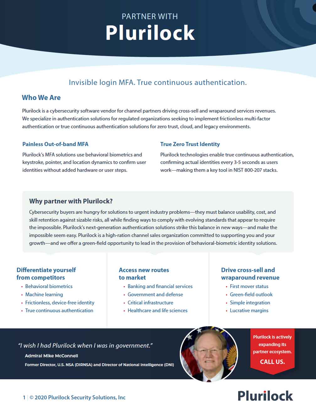 Brochures, White Papers, Case Studies, and PDFs - Plurilock